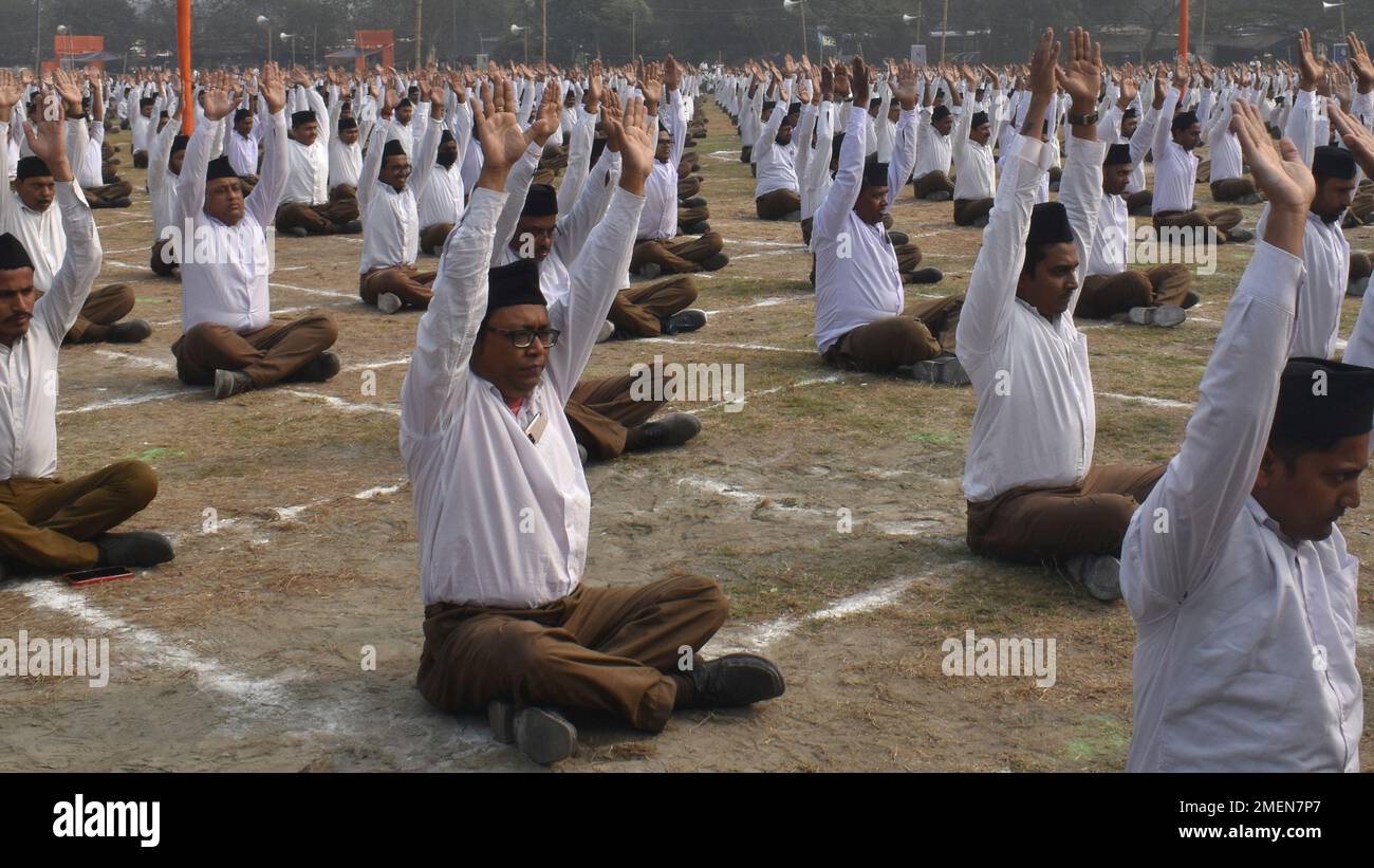 Rss chef mohan bhagwat Banque de photographies et d’images à haute ...