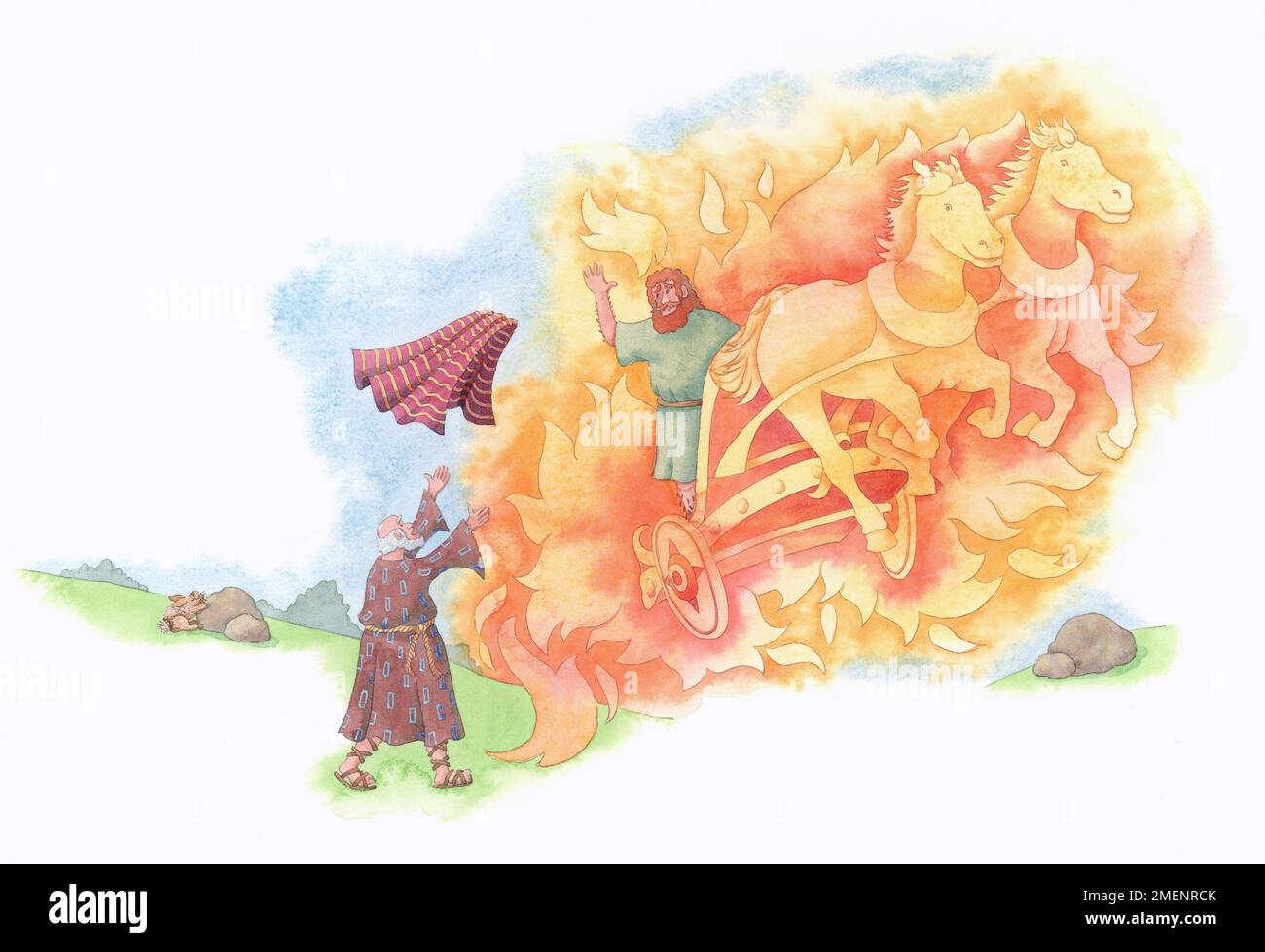 Feu de char et cheval Banque de photographies et d’images à haute ...