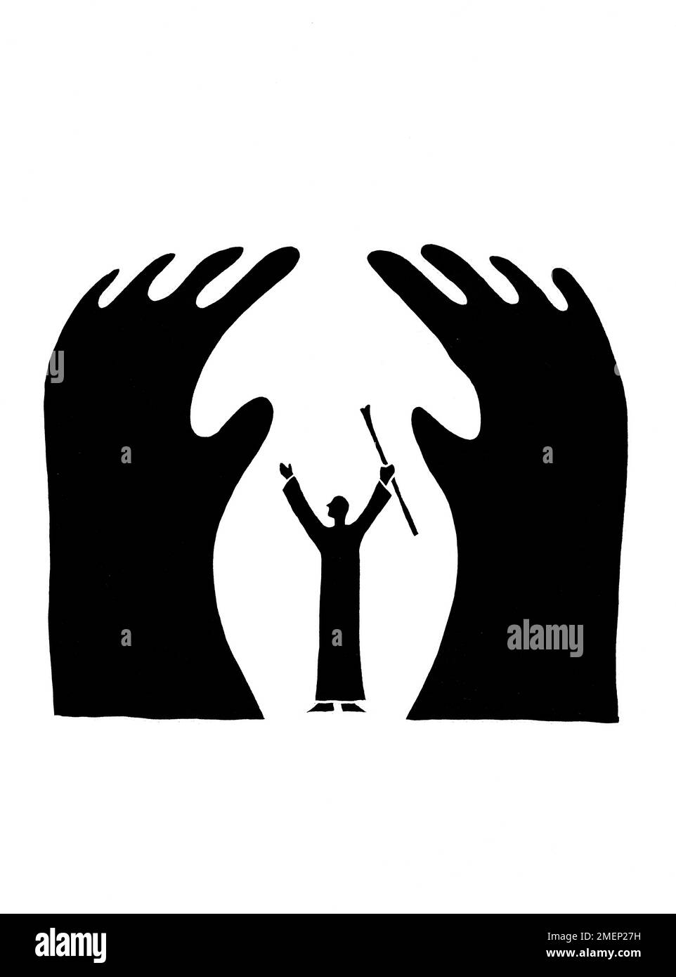 Livre de l'exode Banque d'images noir et blanc - Alamy