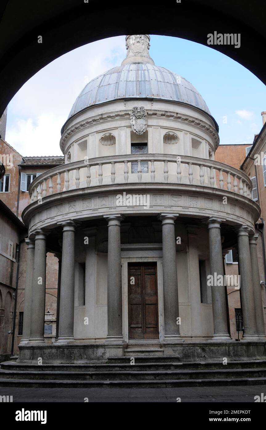 Tempietto rome Banque de photographies et d’images à haute résolution ...