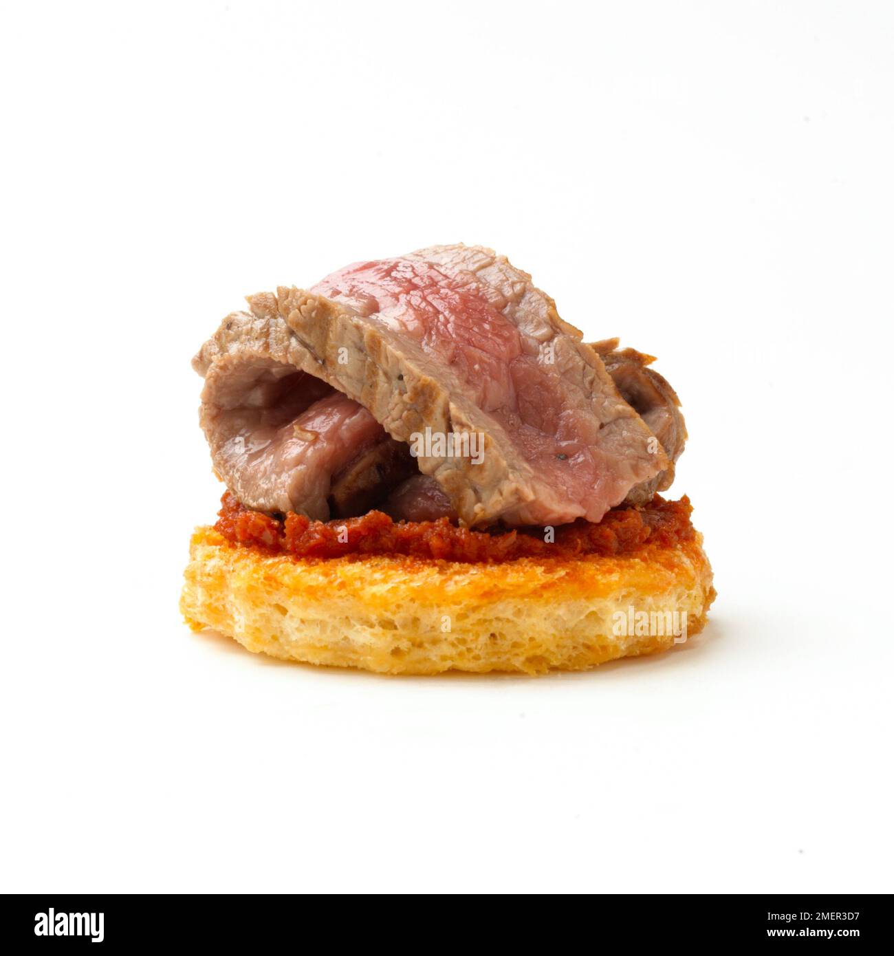 Beef canape Banque de photographies et d’images à haute résolution - Alamy
