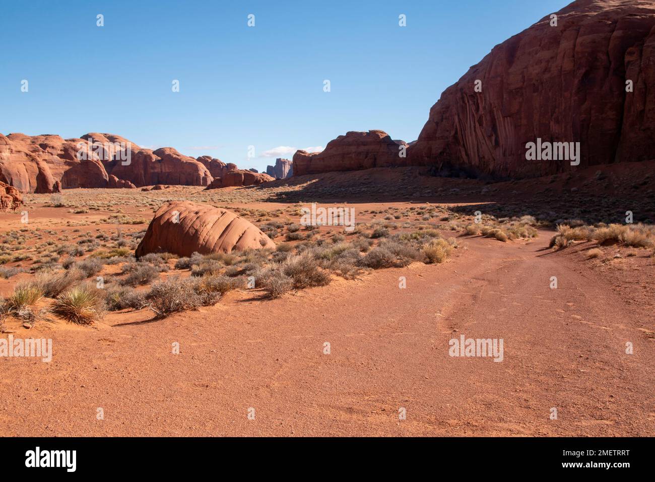 Monument Valley est un symbole emblématique du sud-ouest américain, qui ...