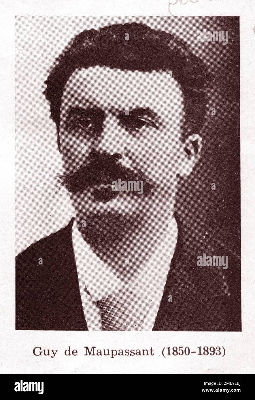 Guy de maupassant portrait Banque de photographies et d’images à haute ...