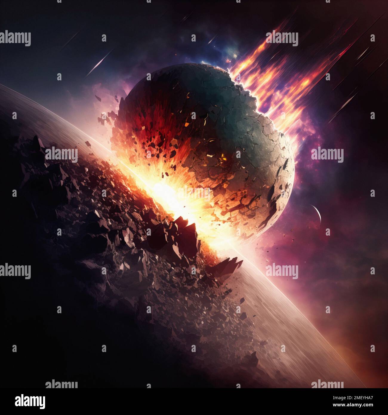 Météoroïde comète Banque de photographies et d’images à haute résolution - Alamy