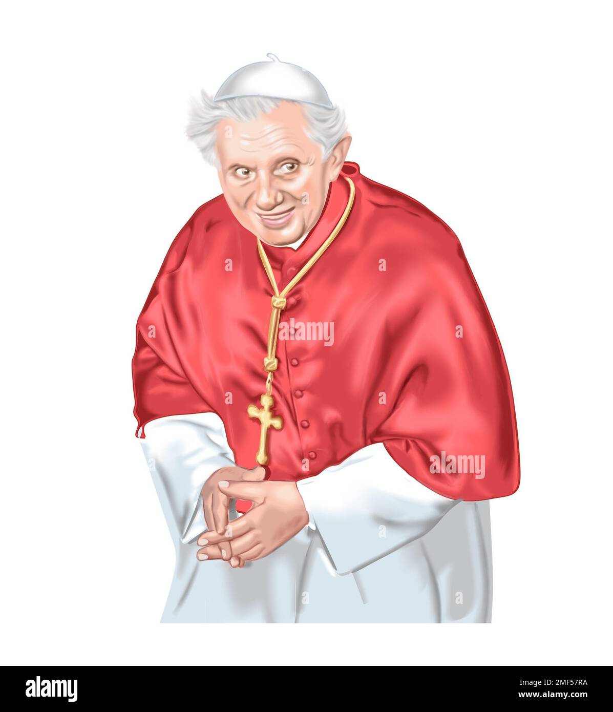 Benoit xvi pape Banque d'images détourées - Alamy