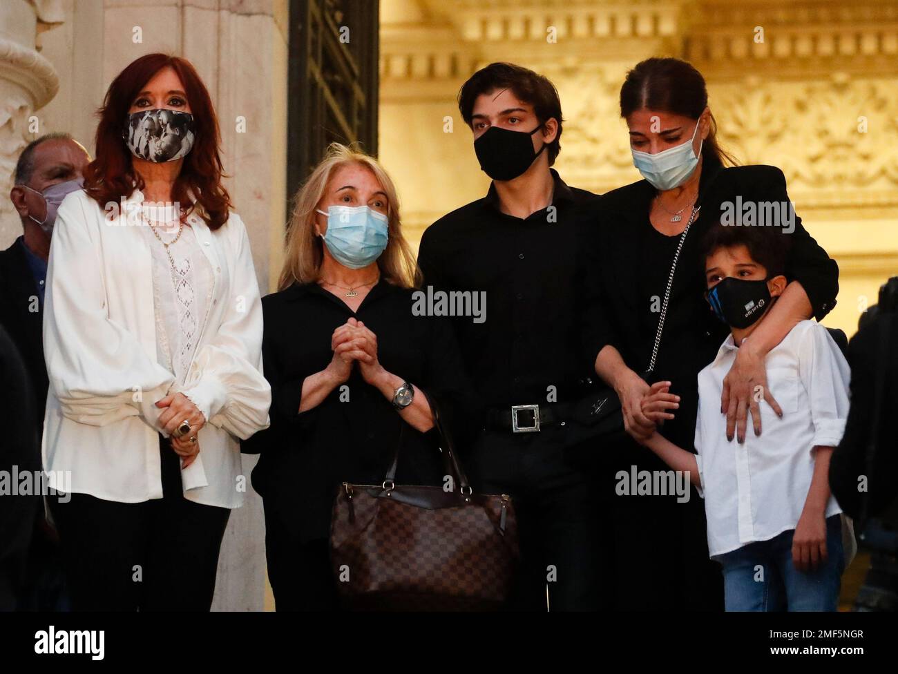 Senate President and Argentina's Vice President Cristina Fernandez ...