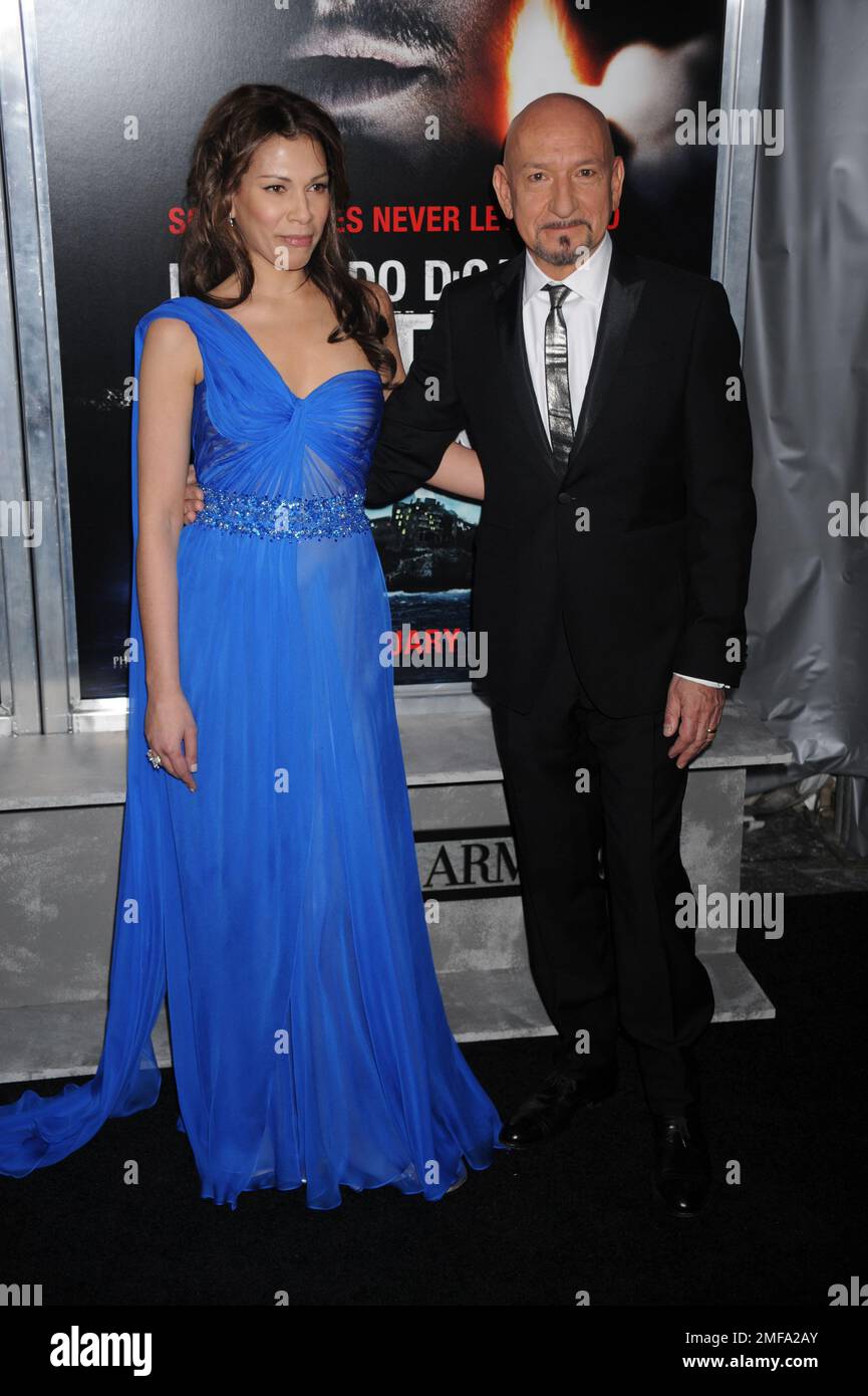 Sir ben kingsley and his wife daniela barbosa de carneiro Banque de photographies et d’images à ...