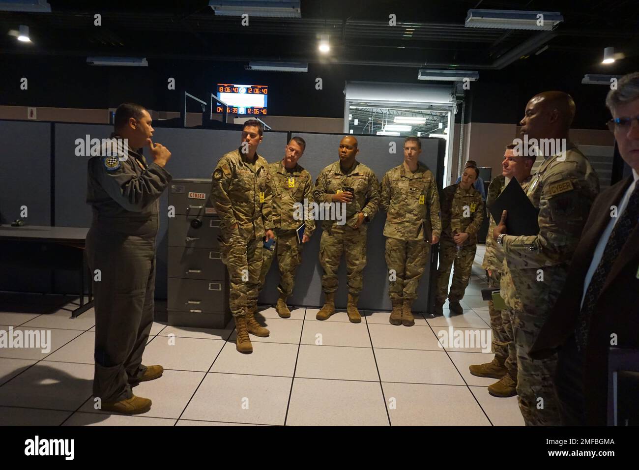 ÉTATS-UNIS Le lieutenant-colonel Michael Butler de la Force aérienne ...