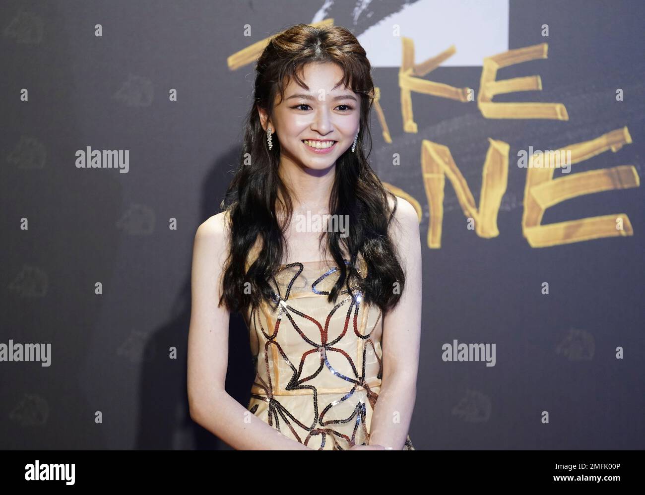 Taiwanese actress Chen Yan-fei arrives at the 57th Golden Horse Awards ...