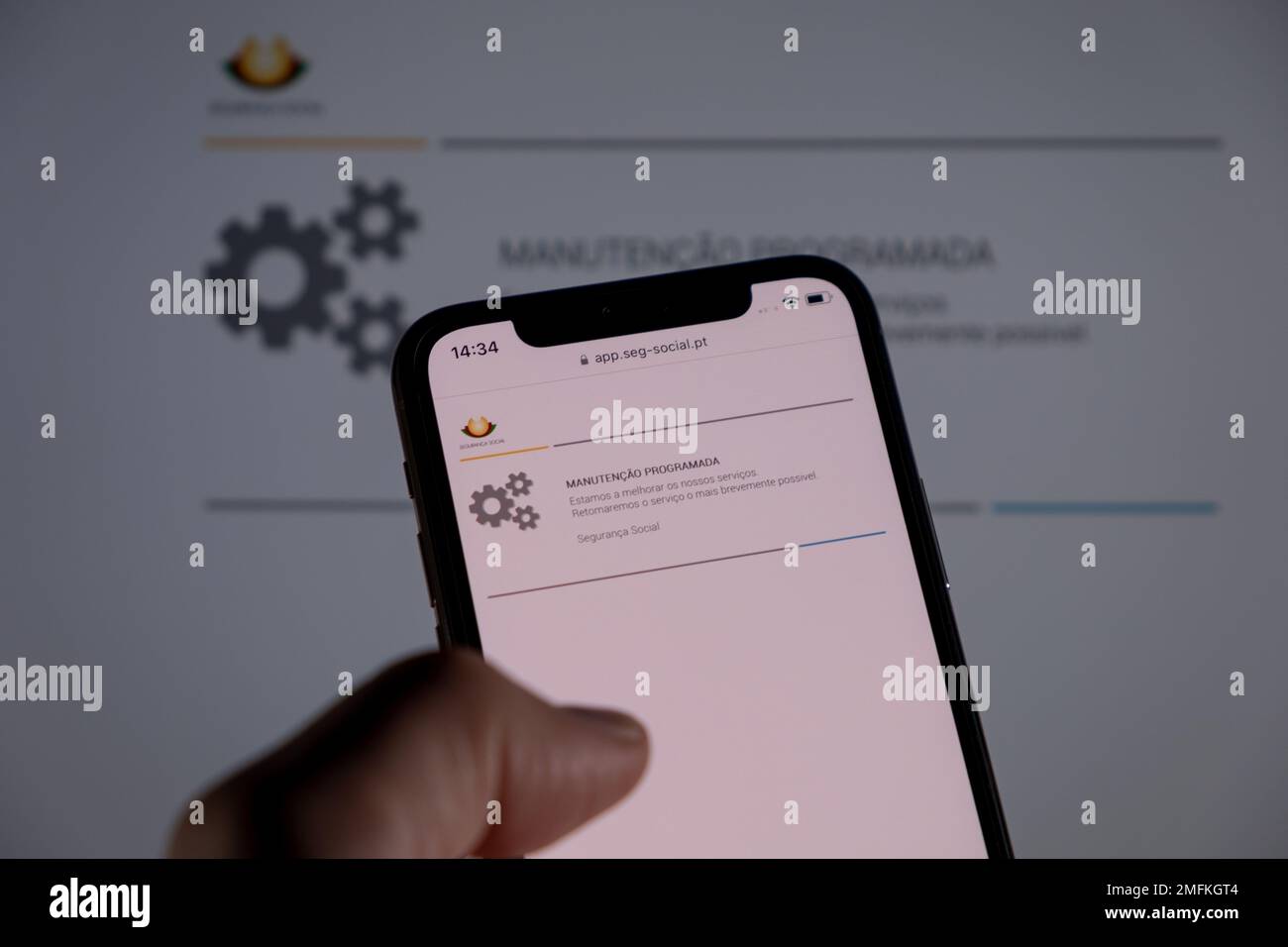 Seguranca social directa Banque de photographies et d’images à haute ...