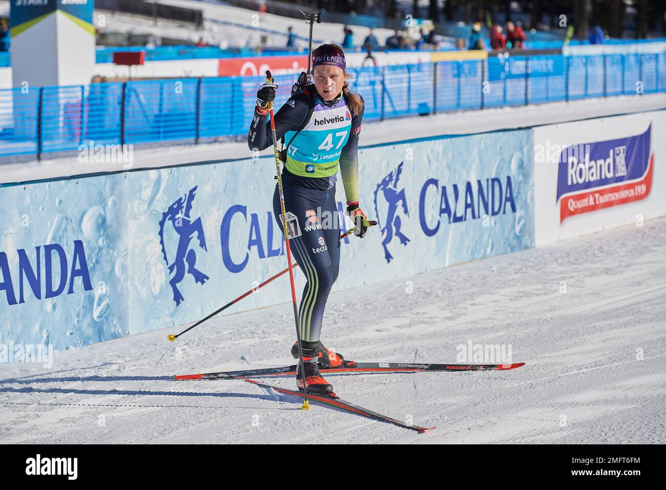 Lenzerheide, Suisse, 25. Janvier 2023. SPARK Lisa Maria GER beim 15 km ...