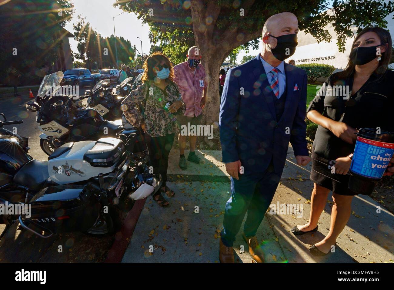 Los Angeles Police Department Officer Bryce Verna, son of Los Angeles ...