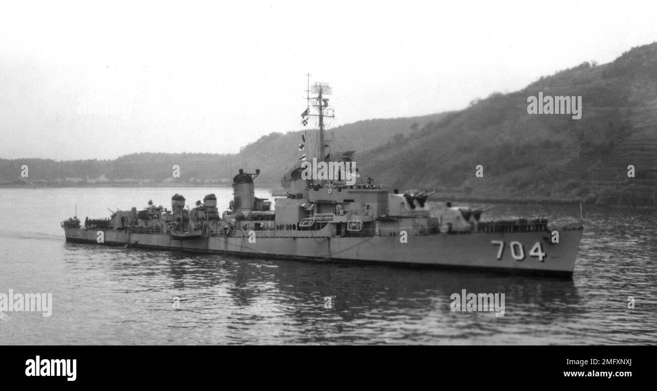 Destroyer de classe allen m sumner Banque de photographies et d’images ...