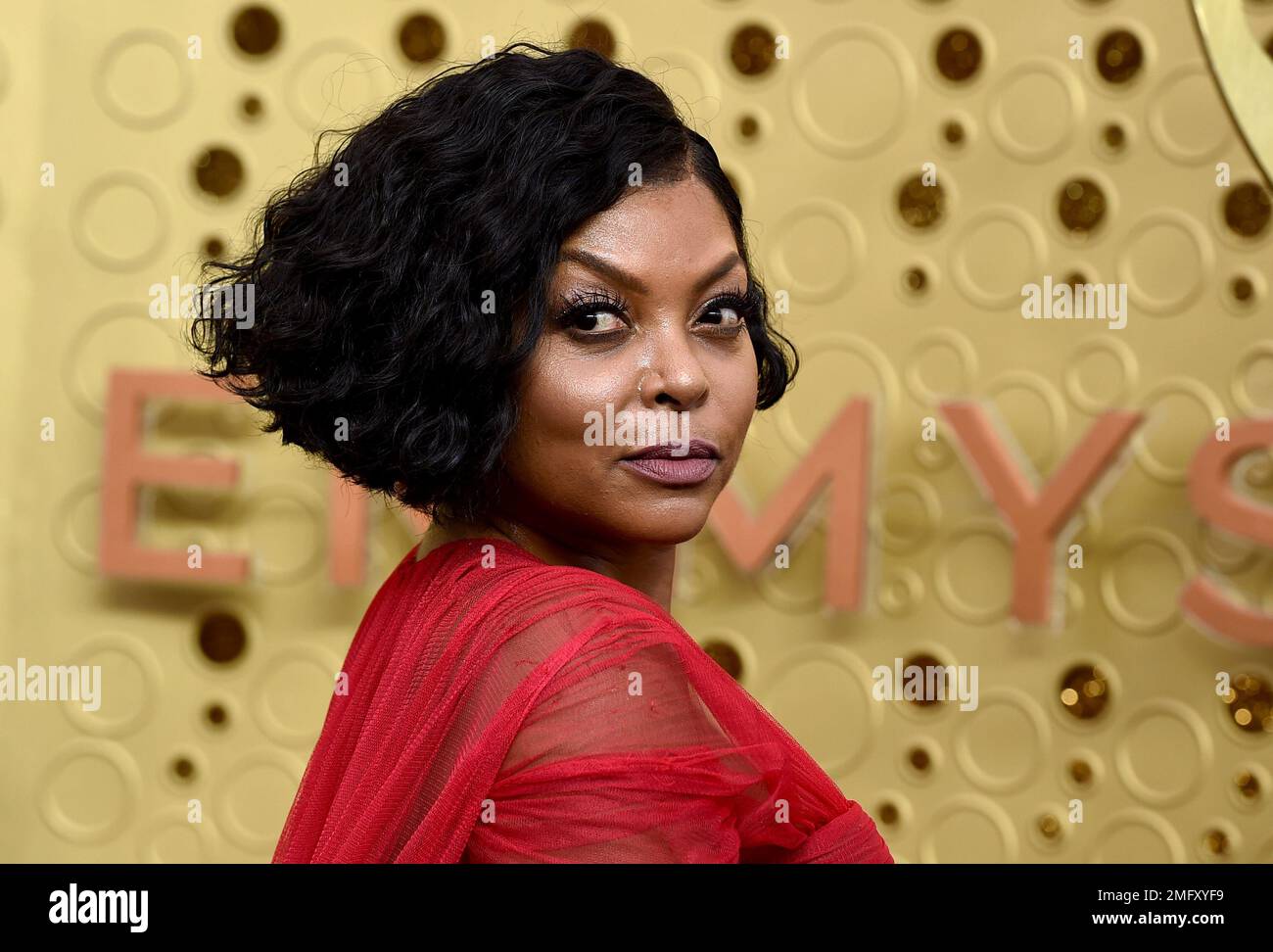 FILE - In this Sept. 22, 2019, file photo, Taraji P. Henson arrives at ...