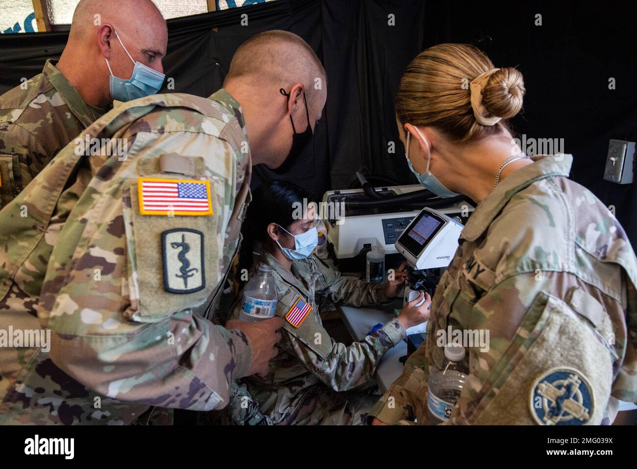 ÉTATS-UNIS Armée Brig. Le général Peder Swanson, commandant adjoint du ...
