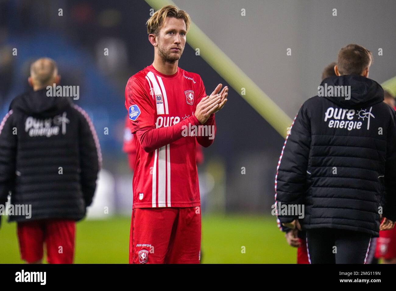 ARNHEM, PAYS-BAS - JANVIER 25 : Michel Vlap du FC Twente pendant le ...