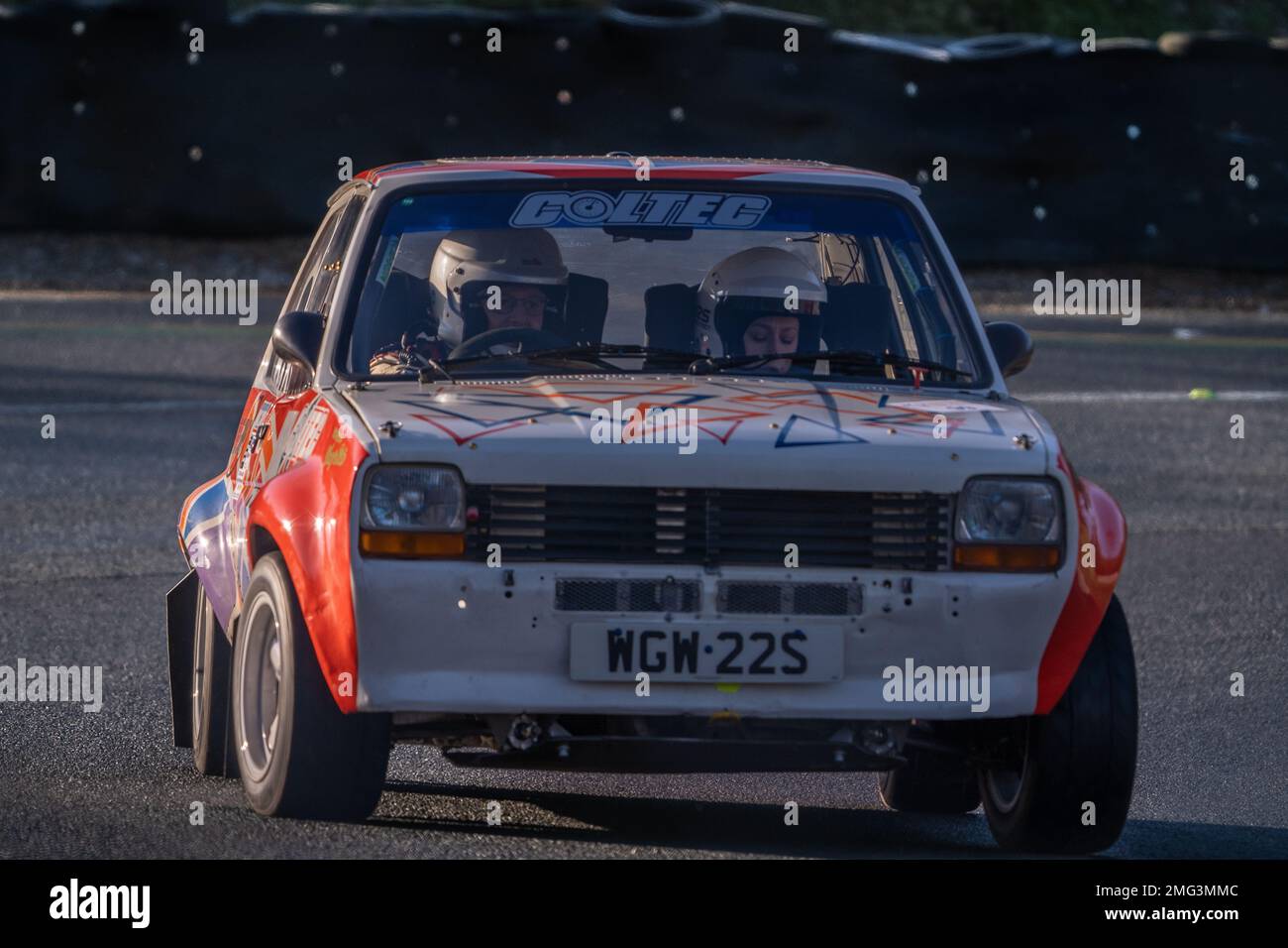 Trappe des marques de rallye circuit Banque de photographies et d ...