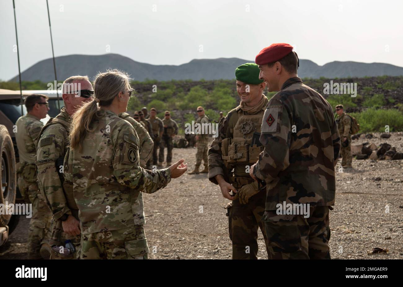 ÉTATS-UNIS Le général de division Jami Shawley, commandant général de ...