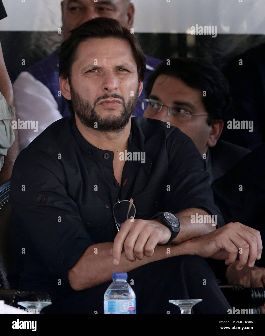 FILE - In this Sept. 13, 2019 file photo, Pakistan's former cricketer ...