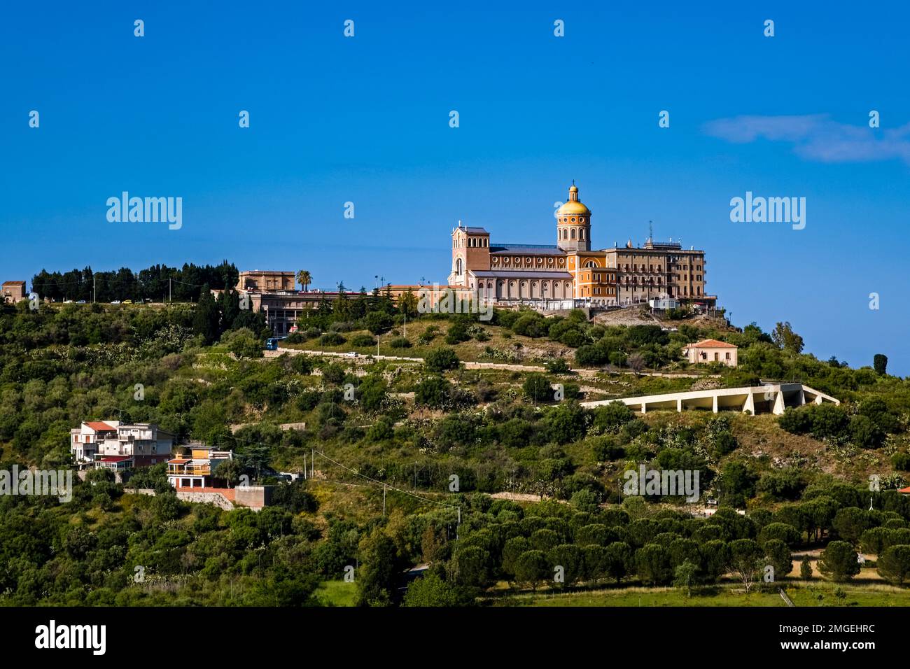 Basilique santuario di maria santissima del tindari Banque de ...