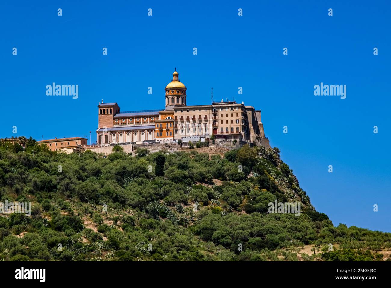 Basilique santuario di maria santissima del tindari Banque de ...