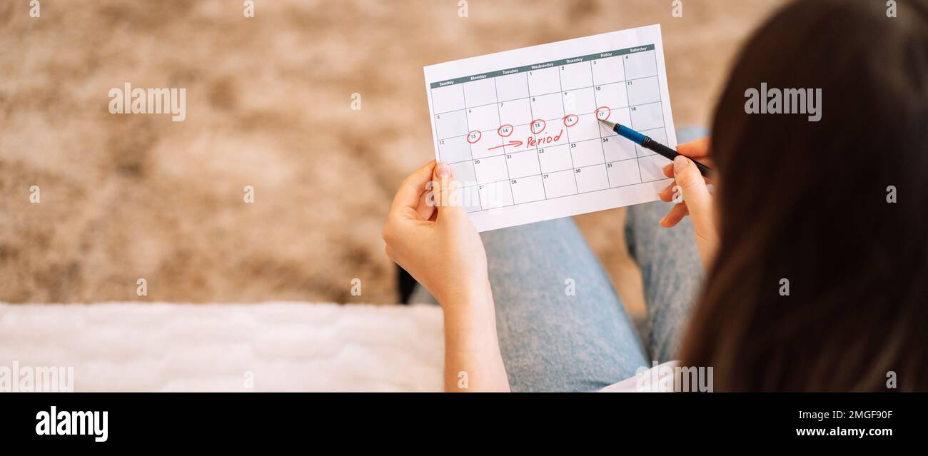 Calendrier menstruel Banque de photographies et d’images à haute ...