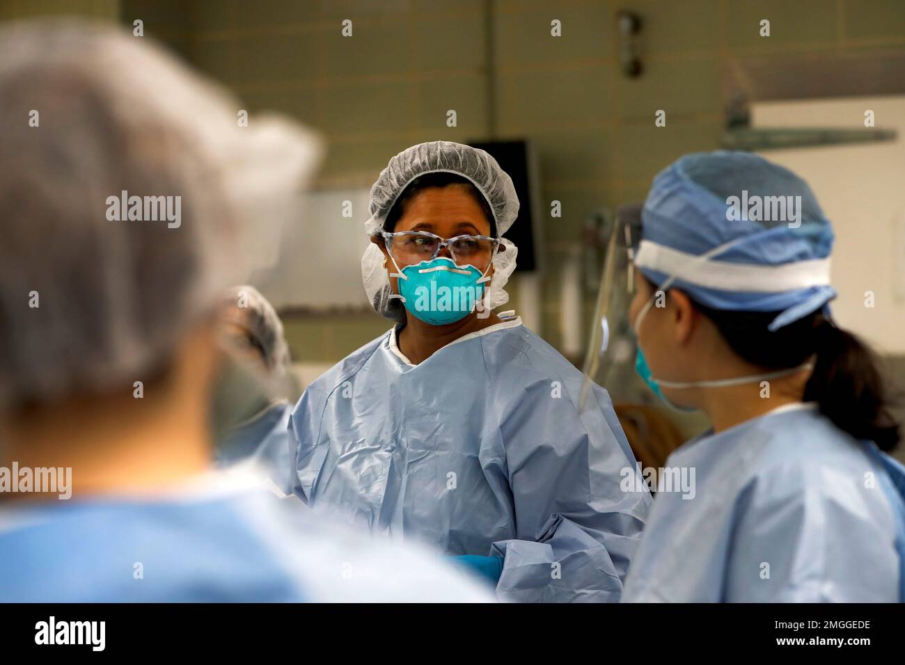 In this Tuesday, May 5, 2020, photo, Cook County Chief Medical Examiner ...