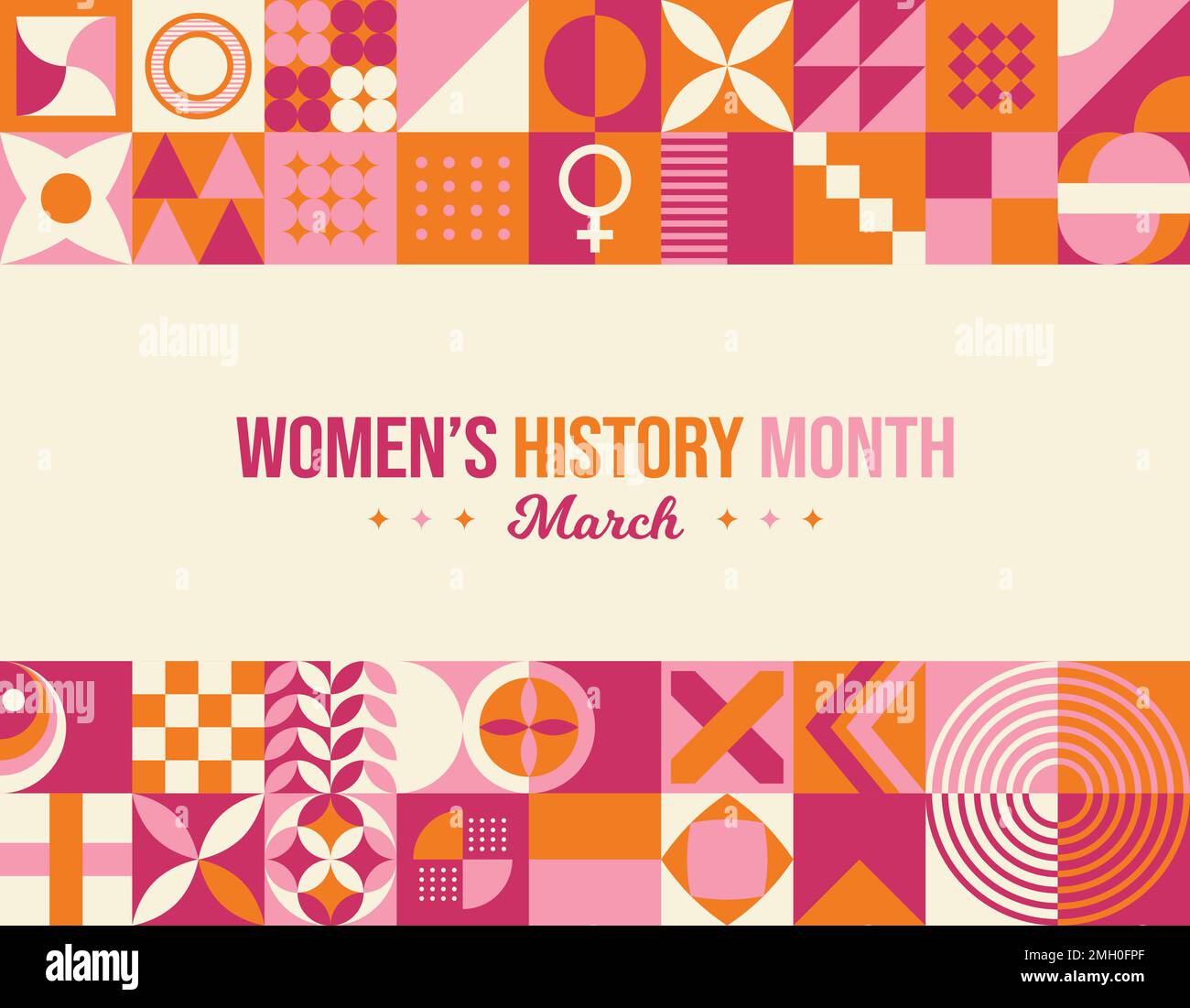 Womens history month celebration Banque d'images vectorielles - Alamy