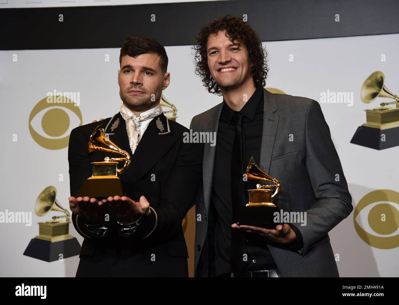 Joel Smallbone, left, and Luke Smallbone of for KING & COUNTRY pose in ...