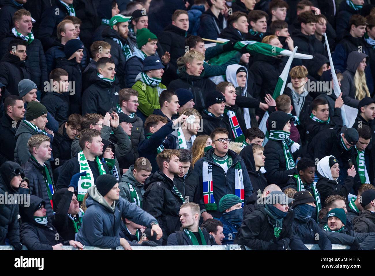 GRONINGEN - les supporters en colère du FC Groningen après le match ...