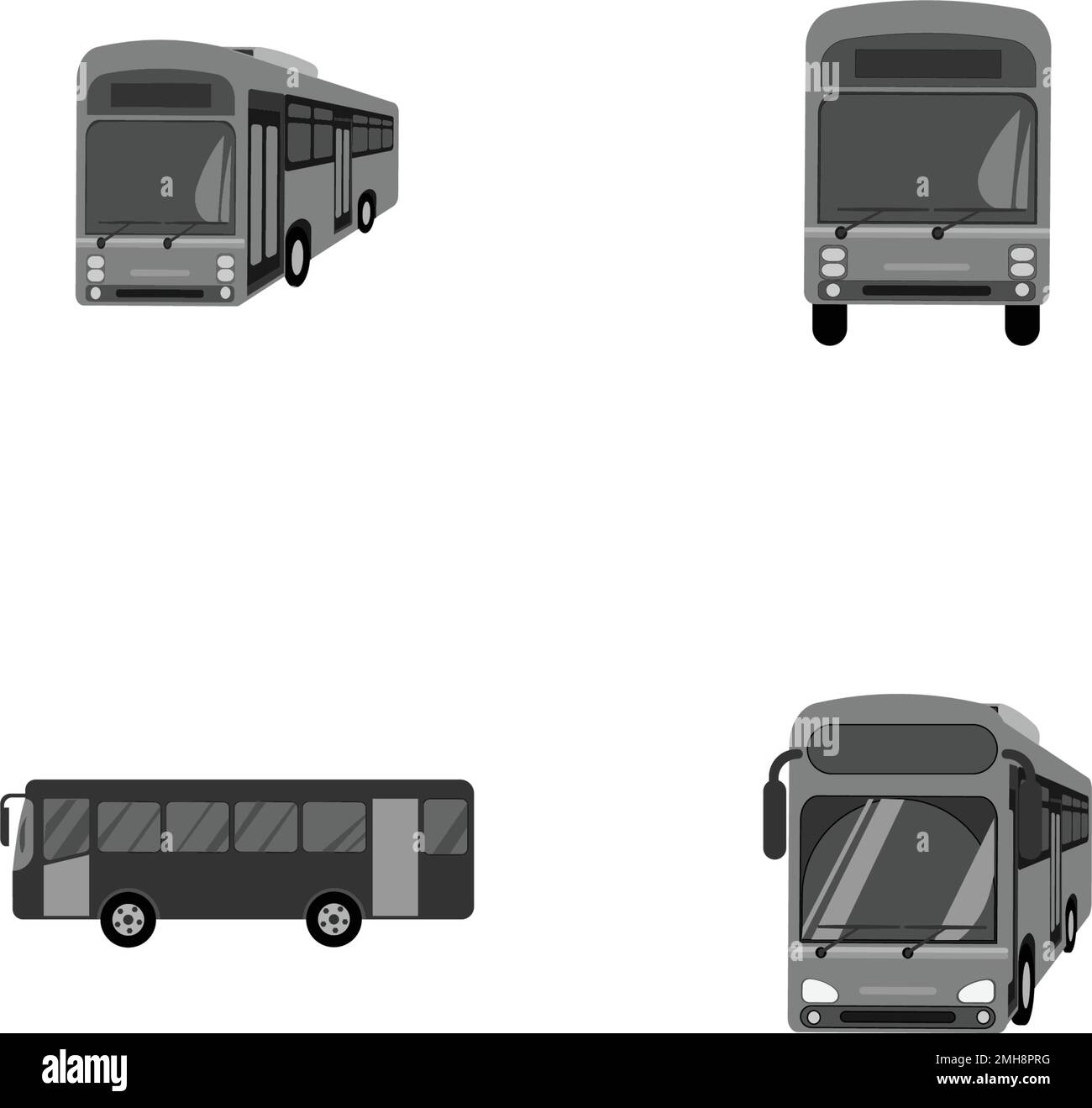 Moteur d'autobus Banque d'images vectorielles - Alamy