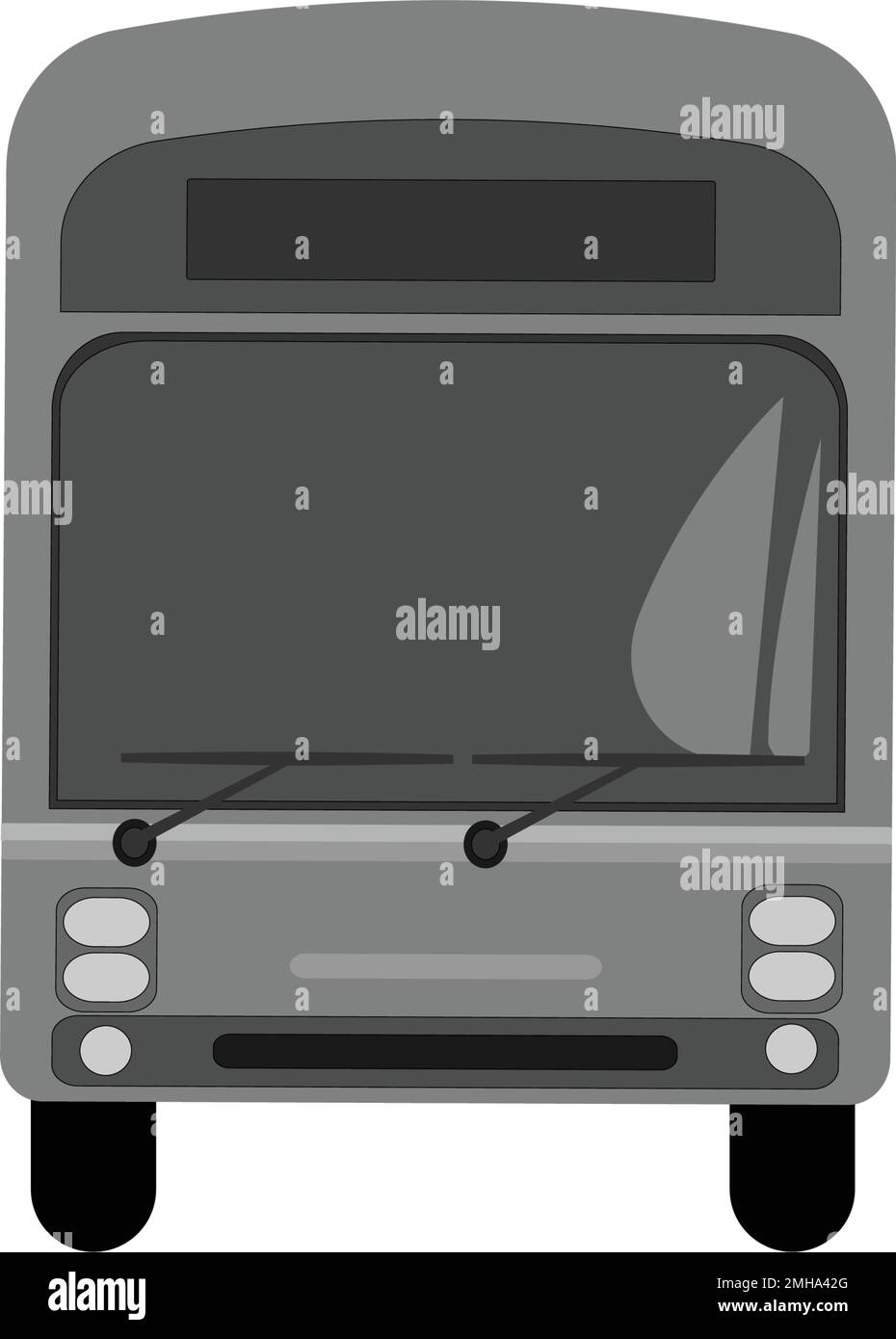 Moteur d'autobus Banque d'images vectorielles - Alamy