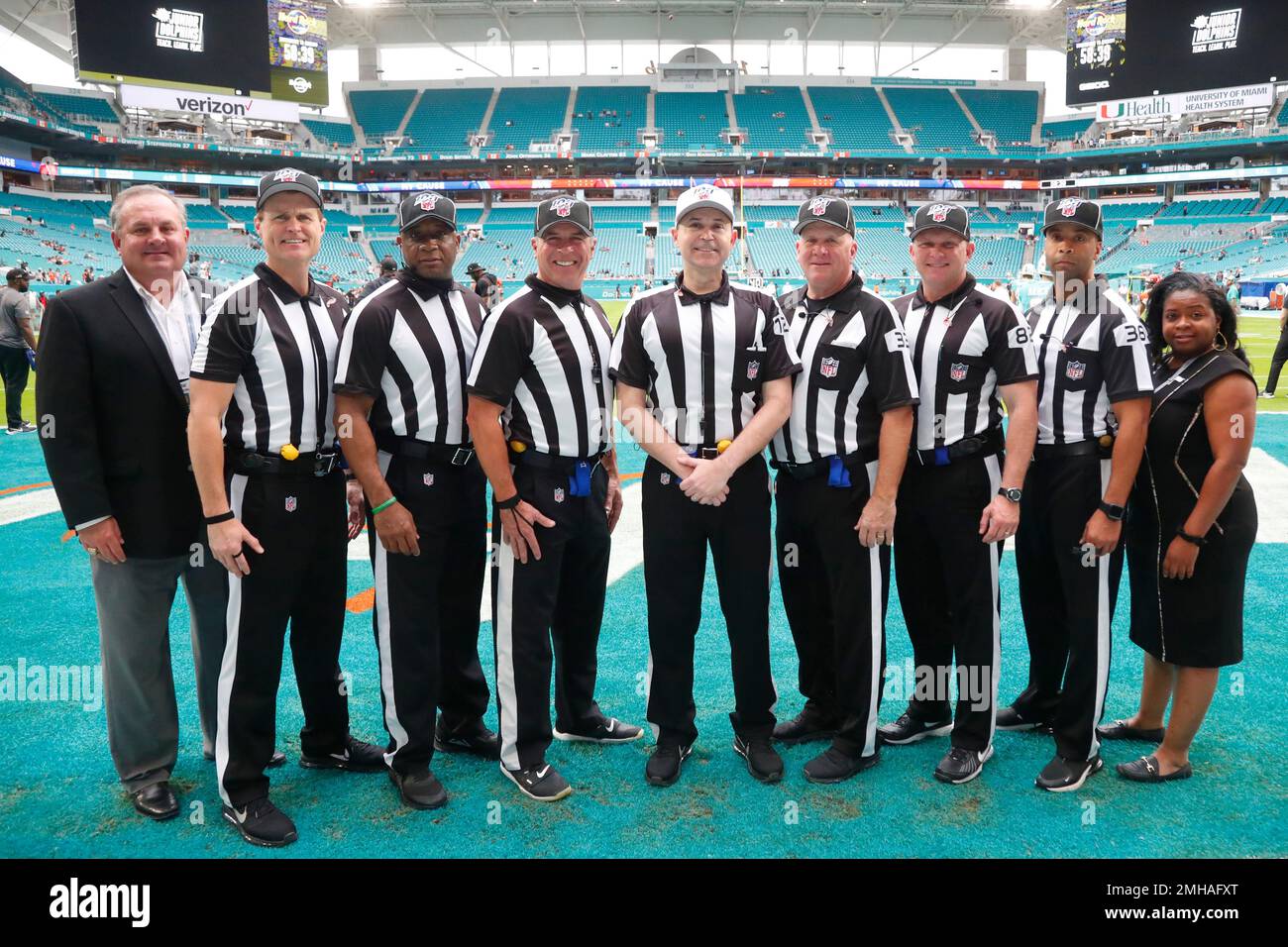 Replay official Jimmy Oldham, left, umpire Butch Hannah (40), umpire ...