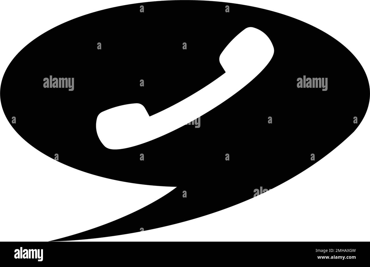 logo téléphone illustration Image Vectorielle Stock - Alamy