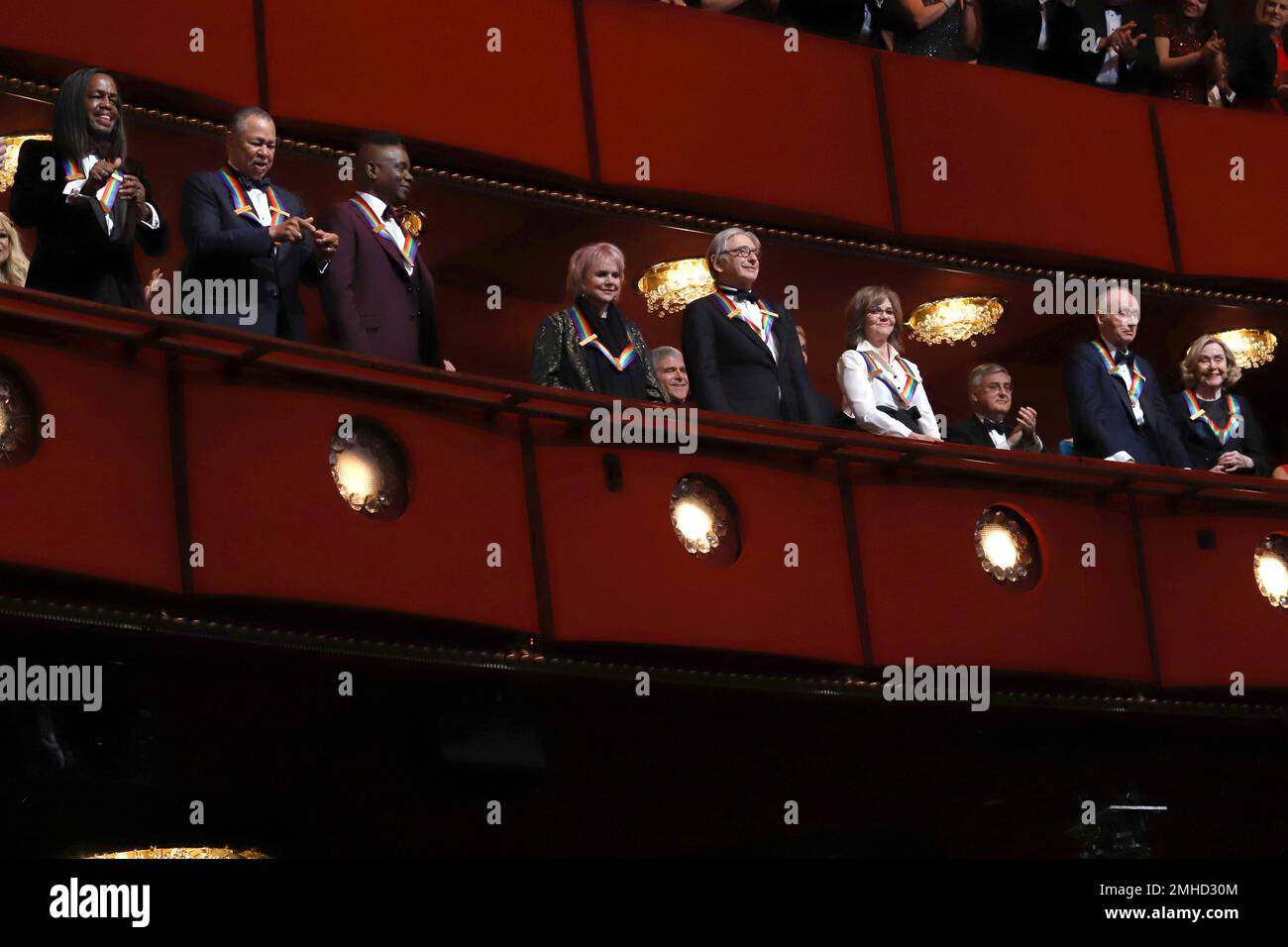 2019 Kennedy Center honorees, from left, Earth, Wind & Fire members ...