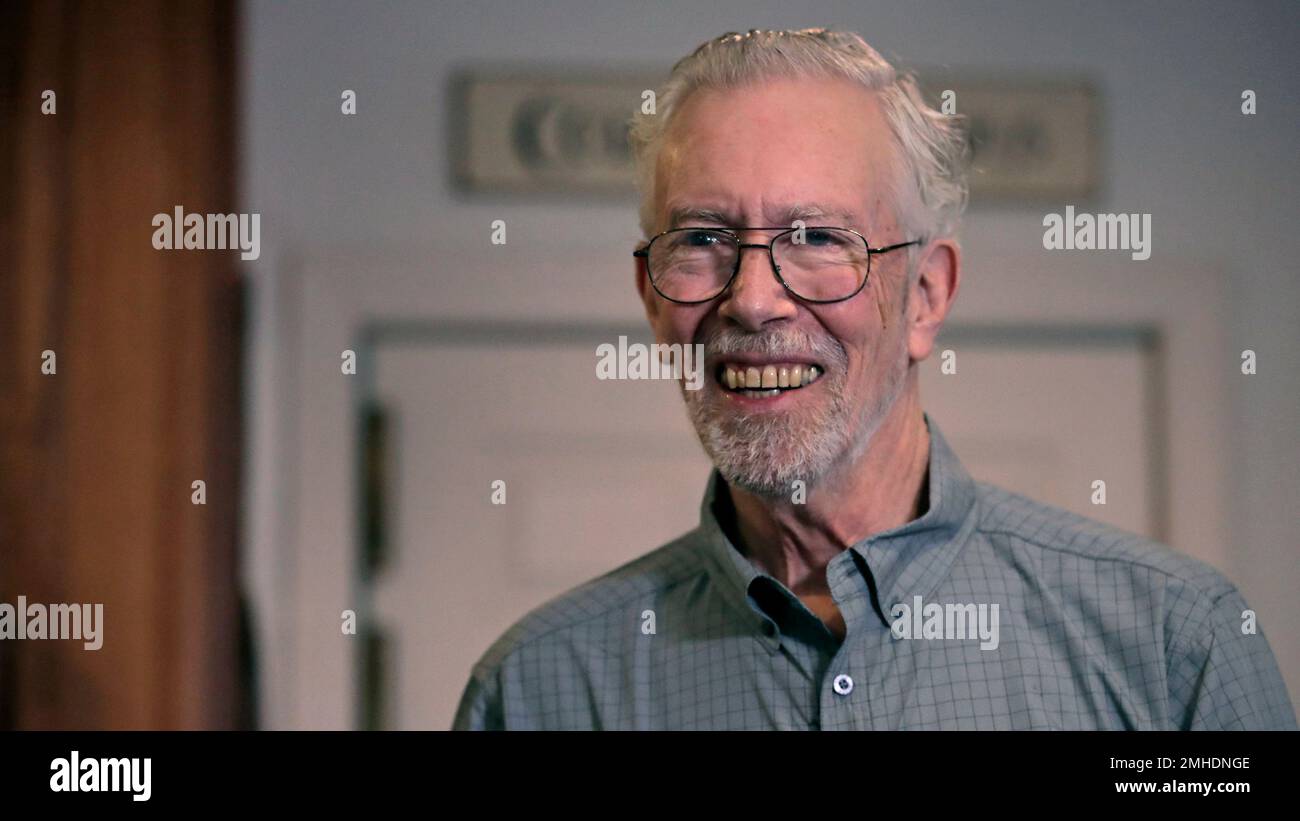 In this Nov. 22, 2019, photo, Charles Flagg, who is stricken with ...