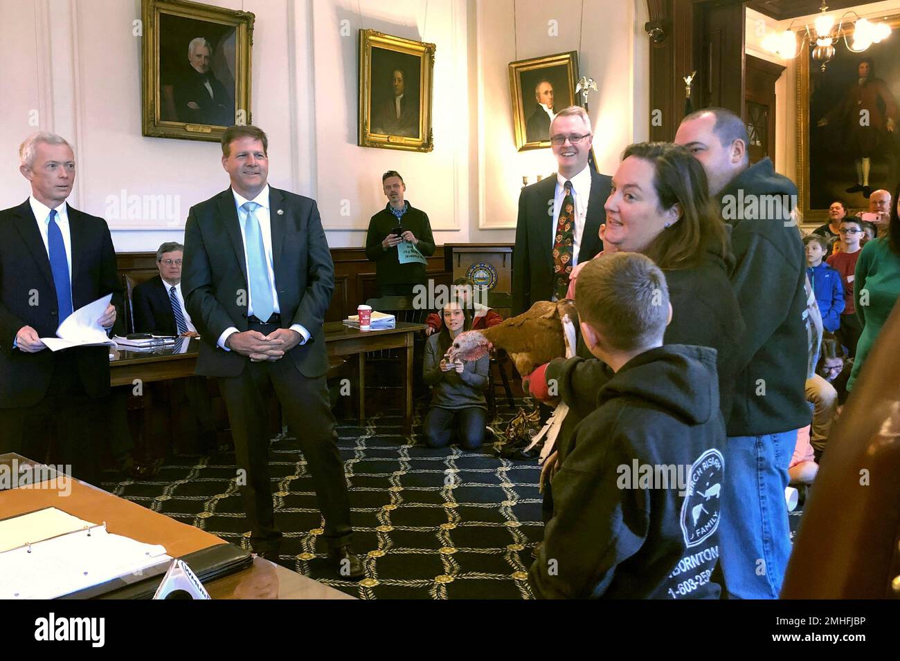 New Hampshire Attorney General Gordon MacDonald, left, and Republican ...