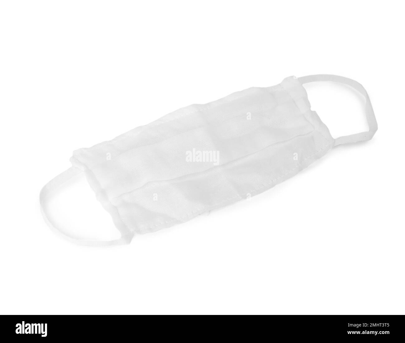 Masque infectiomédical isolé Banque d'images noir et blanc - Alamy