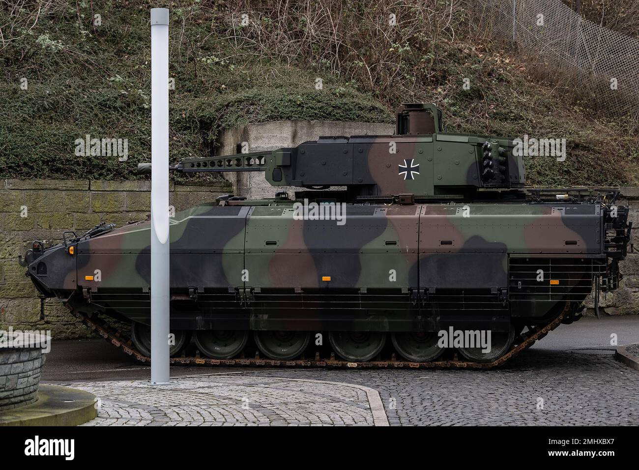 Kassel, Allemagne. 27th janvier 2023. Un véhicule de combat d'infanterie « Puma » produit ...
