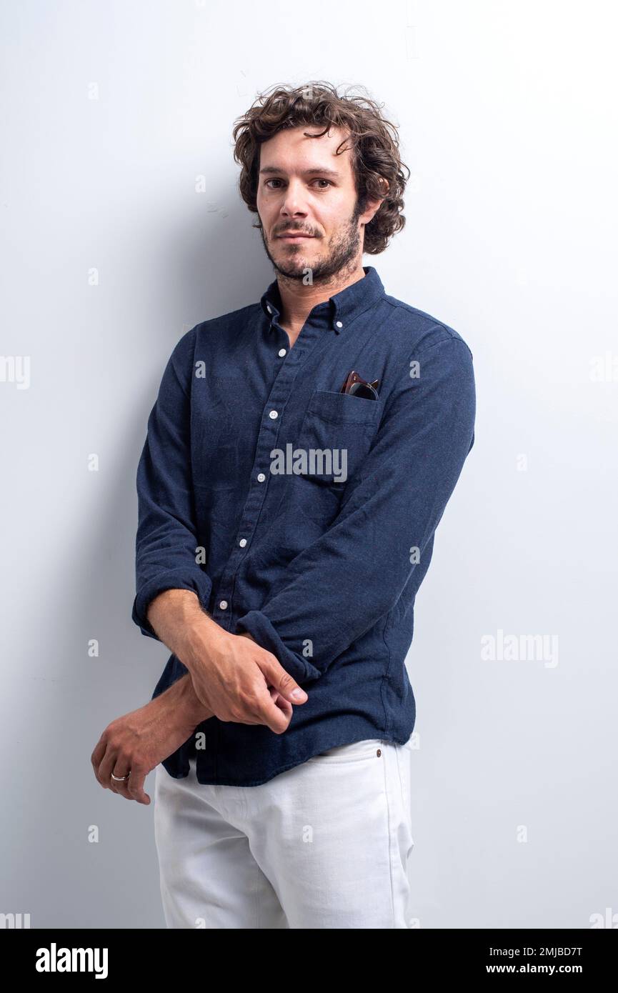 Actor Adam Brody poses for a portrait on Monday, Aug. 12, 2019, in New ...