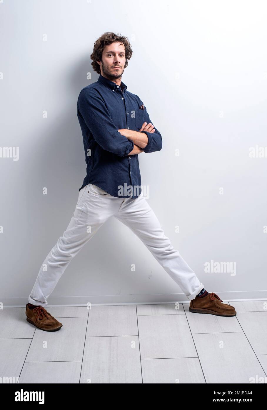 Actor Adam Brody poses for a portrait on Monday, Aug. 12, 2019, in New ...