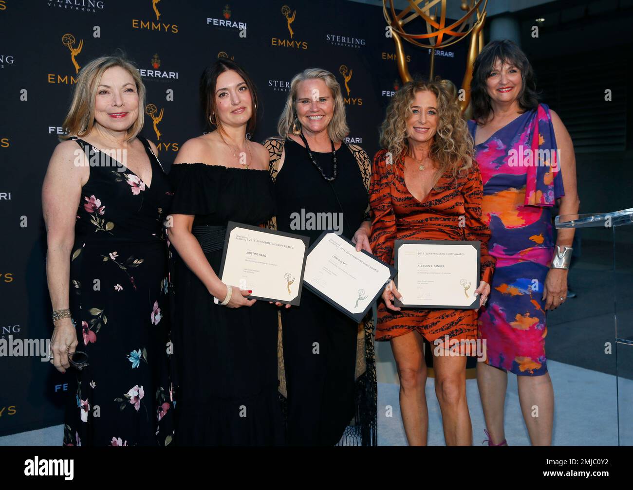 Television Academy Costume Design Governors Laura Guzik, left, and ...