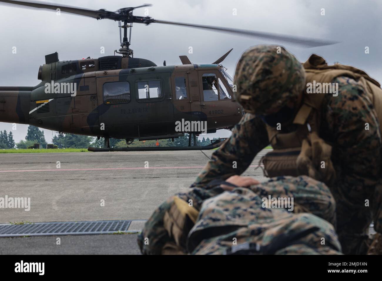 ÉTATS-UNIS Les soldats de la Marine du 3D Bataillon, 12th Marines et ...