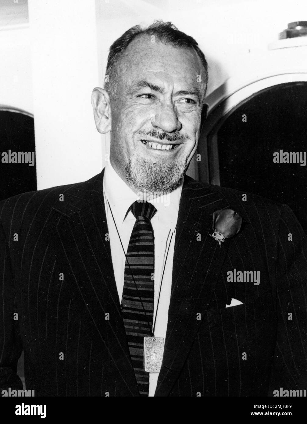 FILE - This undated file photo shows American novelist John Steinbeck ...