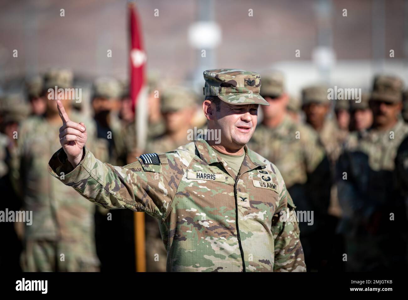 ÉTATS-UNIS Le colonel de l'armée Brian Harris, commandant de brigade de ...