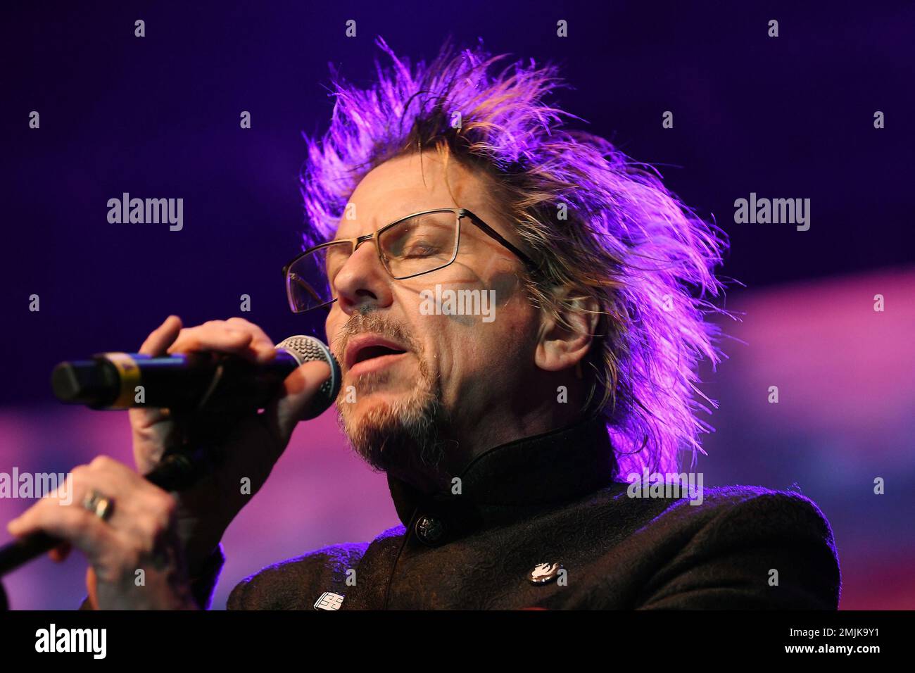 Rio de Janeiro, Brésil, 27 janvier 2023. Le chanteur Kurt Harland du ...