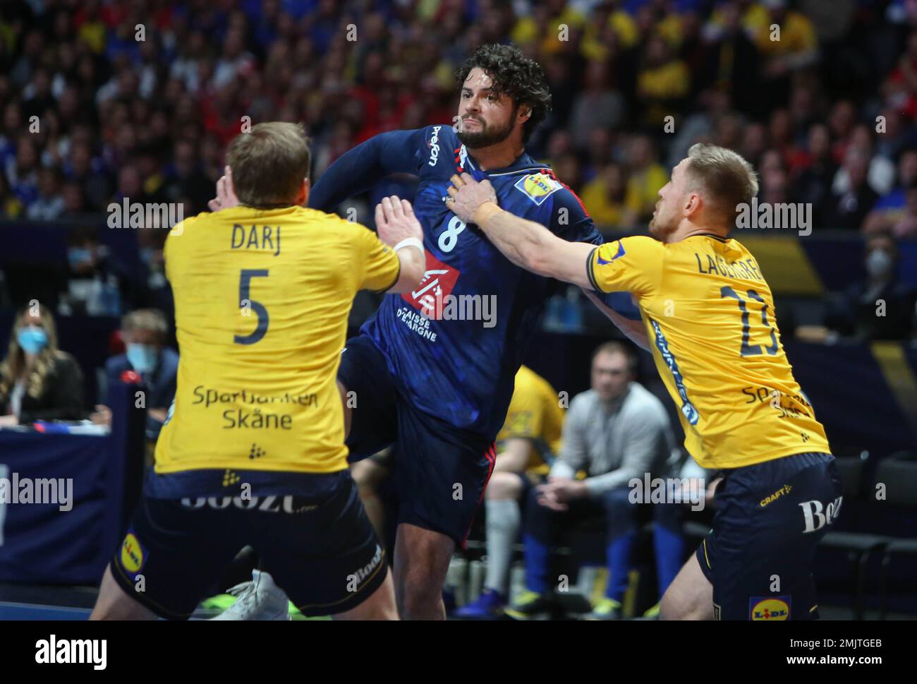 Élohim Prandi de France pendant le Championnat du monde 2023 de l'IHF ...