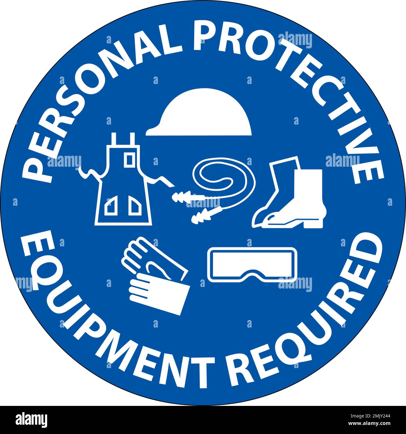 équipements de protection individuelle Banque d'images vectorielles - Alamy