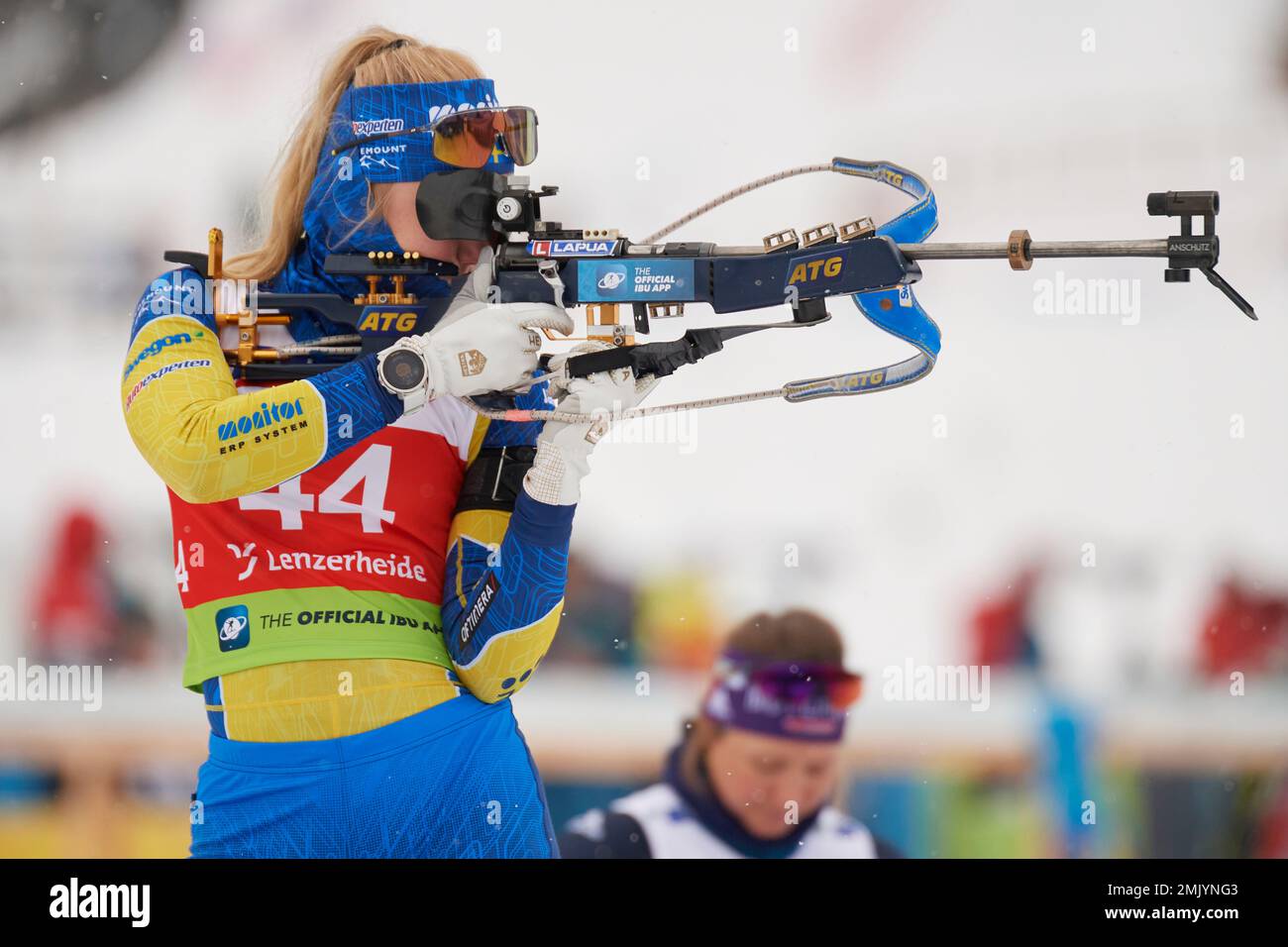 Lenzerheide, Suisse, 28. Janvier 2023. LINDQVIST Felicia SWE BEI der 10 ...