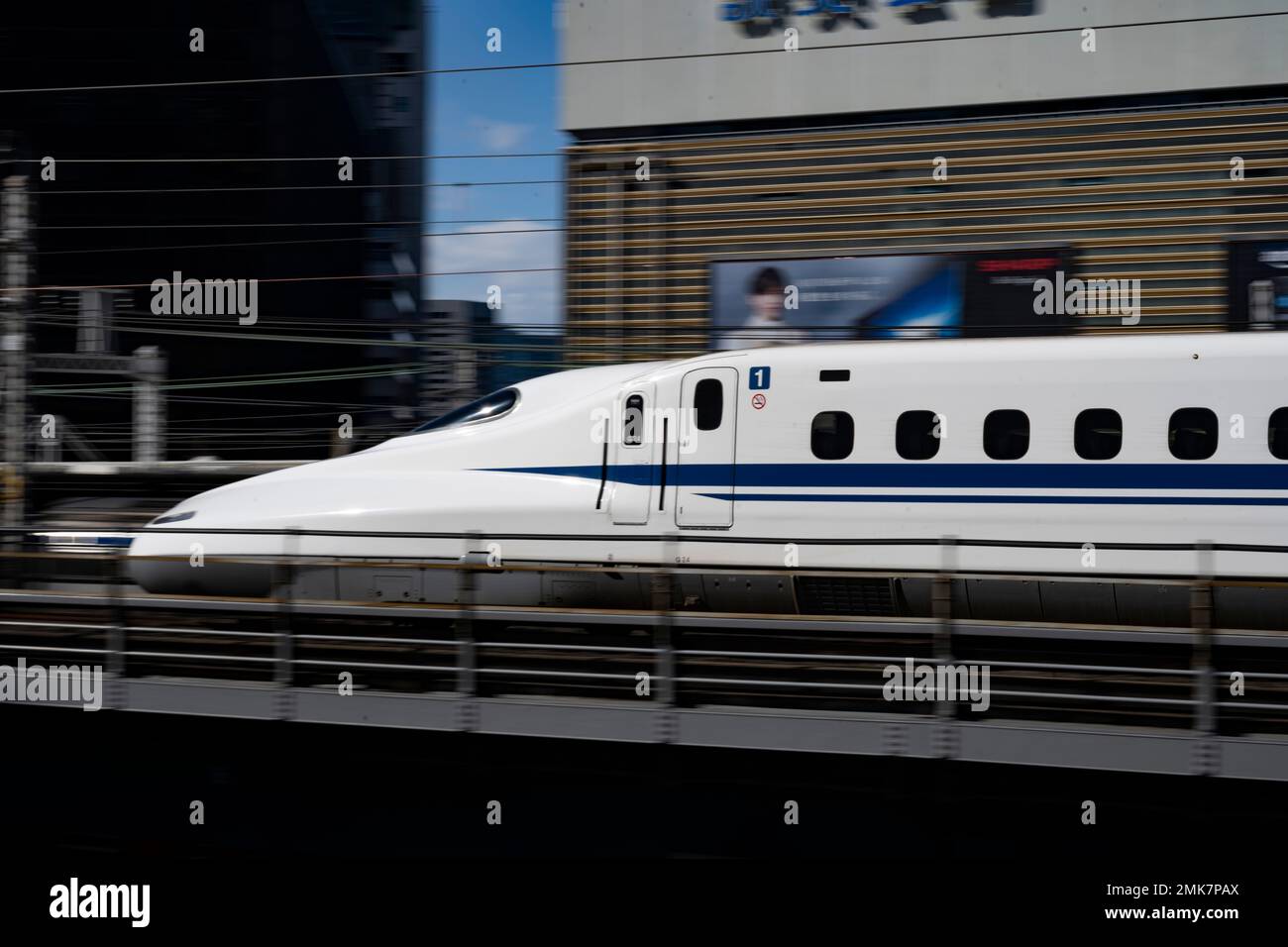 Tokyo, Japon. 28th janvier 2023. Un JR Central N700 Series TÅkaidÅ ...